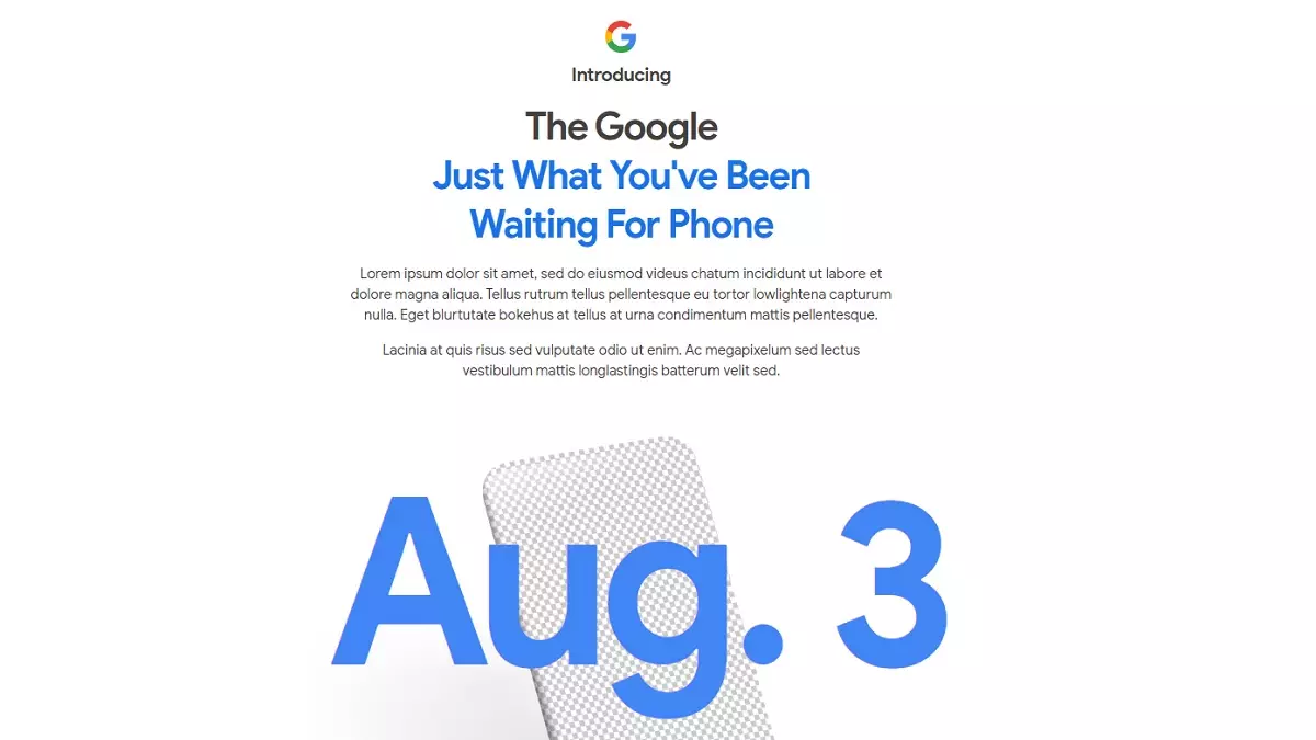 Google Pixel 4A lansiran 3. avgusta sa selfi kamerom sa punch Hole kamerom