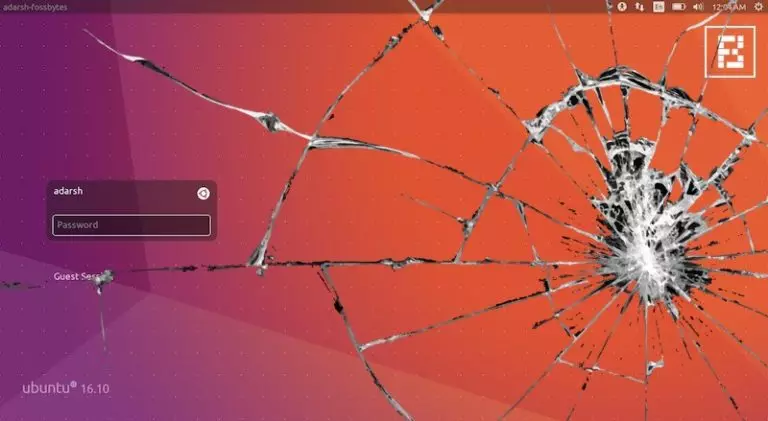 Chyba přihlašovací obrazovky ubuntu 16.10 lightdm