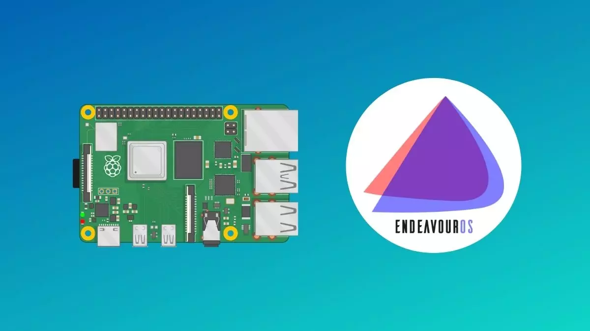 EndeavourOS agora disponível em plataformas ARM como Raspberry Pi 4
