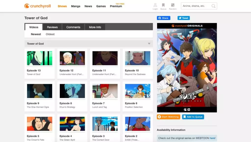 CrunchyRoll-anime-situs