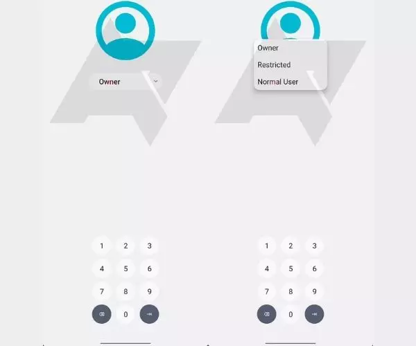 Keyguard-profiler til Android 13