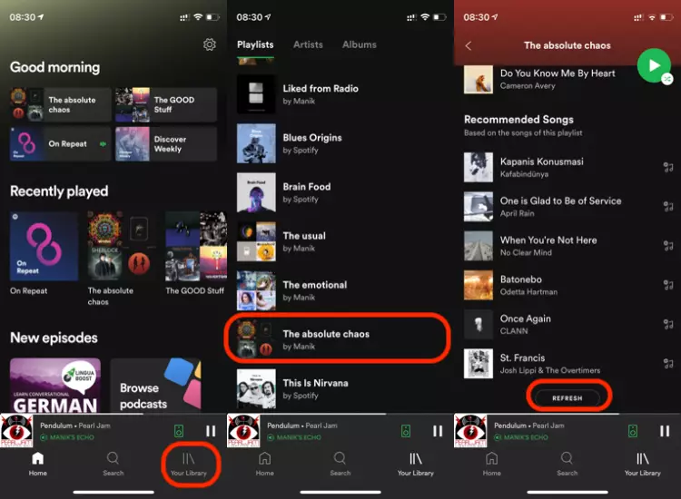 Иң яхшы Spotify функцияләре - Плейлист рекомендациясе