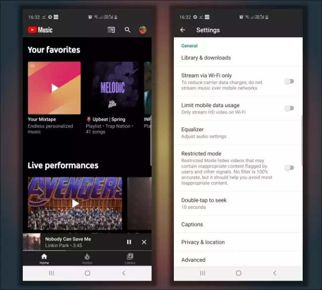 Лепшыя музычныя праграмы для Android iOS 4 YouTube Music