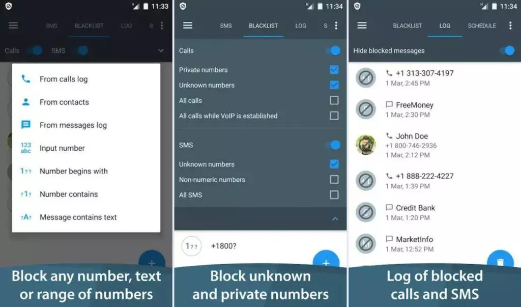 10 Καλύτερες λίστα εφαρμογών Android Call Blocker | Έκδοση 2022 | Αποκλεισμός Spammers 17145_4