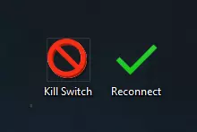 kill переключатель и повторное подключение ярлыков