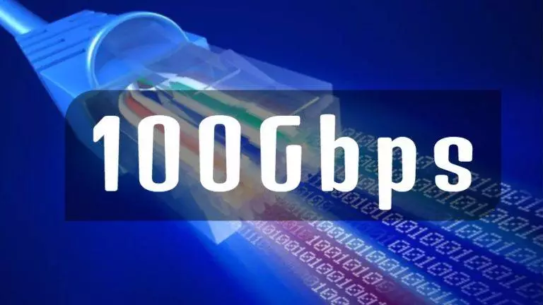 אינטרנט מהיר של 100gbps