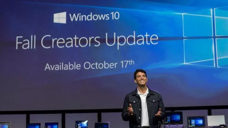Ажурирање на есенските креатори на Windows 10