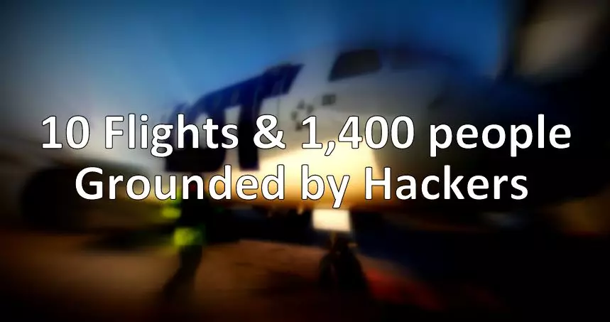 ポーランドでハッカーが着陸した10便と1,400人の乗客