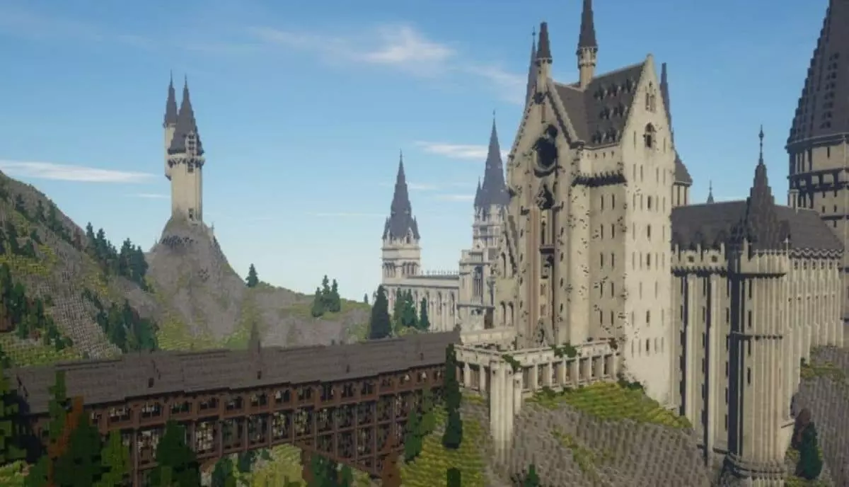 „Целиот“ универзум на Хари Потер во Minecraft е завршен по 4 години