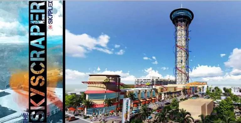 skyscraper-aye ká-ga-rola-coaster-skyplex