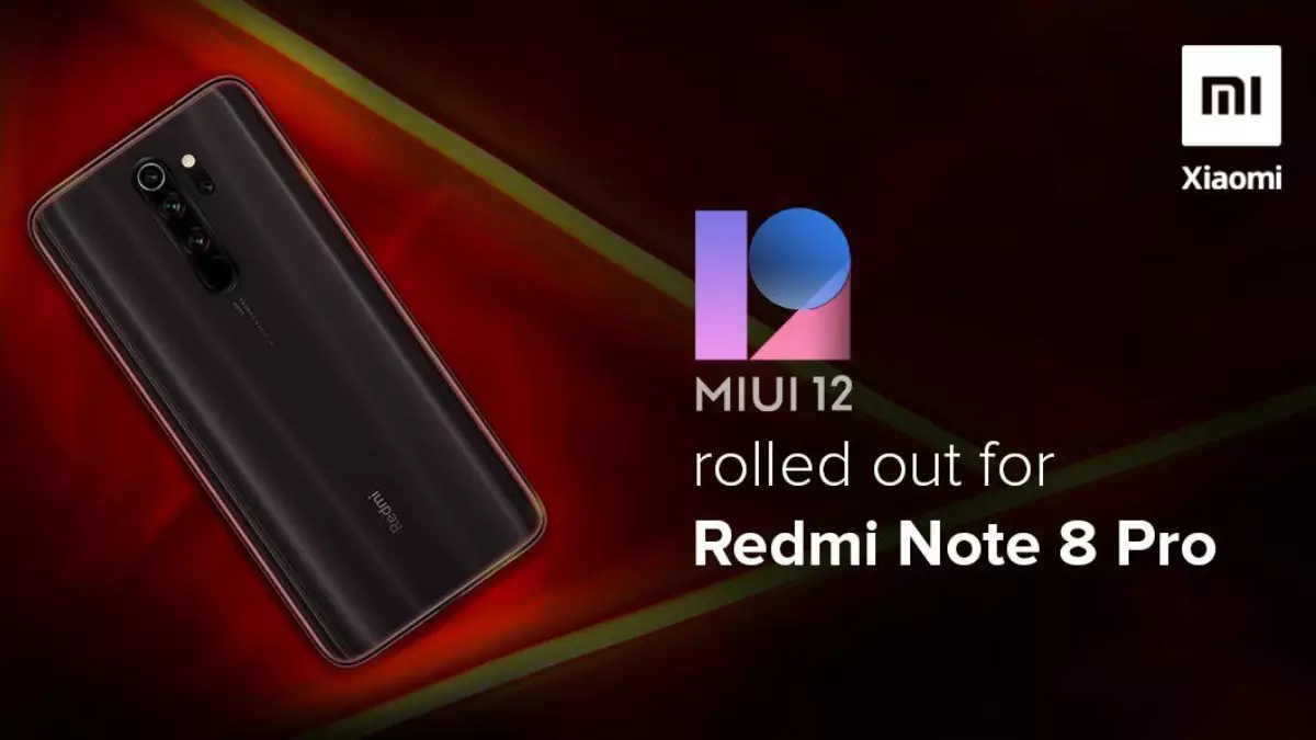 Глобальное стабильное обновление MIUI 12 для пользователей Redmi Note 8 Pro в Индии