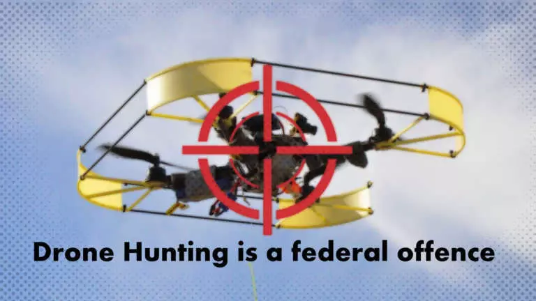 lov na dronove nije dozvoljen
