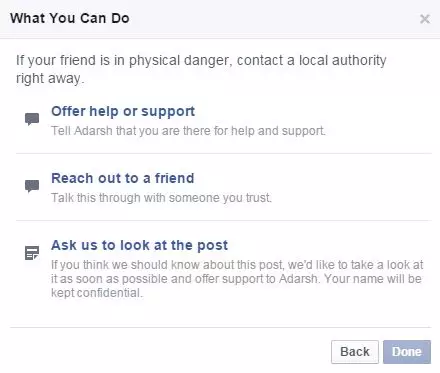 Как да докладвате за самоубийствени публикации във Facebook