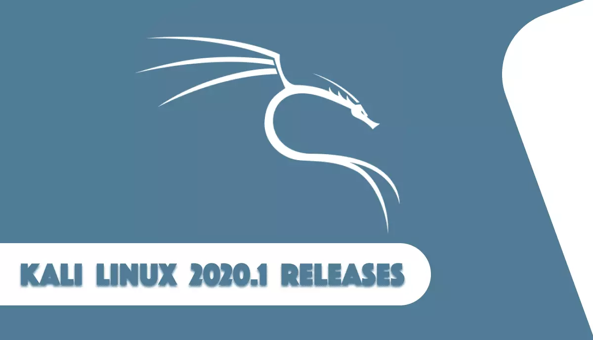 Fyrsta Kali Linux 2020.1 með sjálfgefna stefnu án rótar er ekki til niðurhals