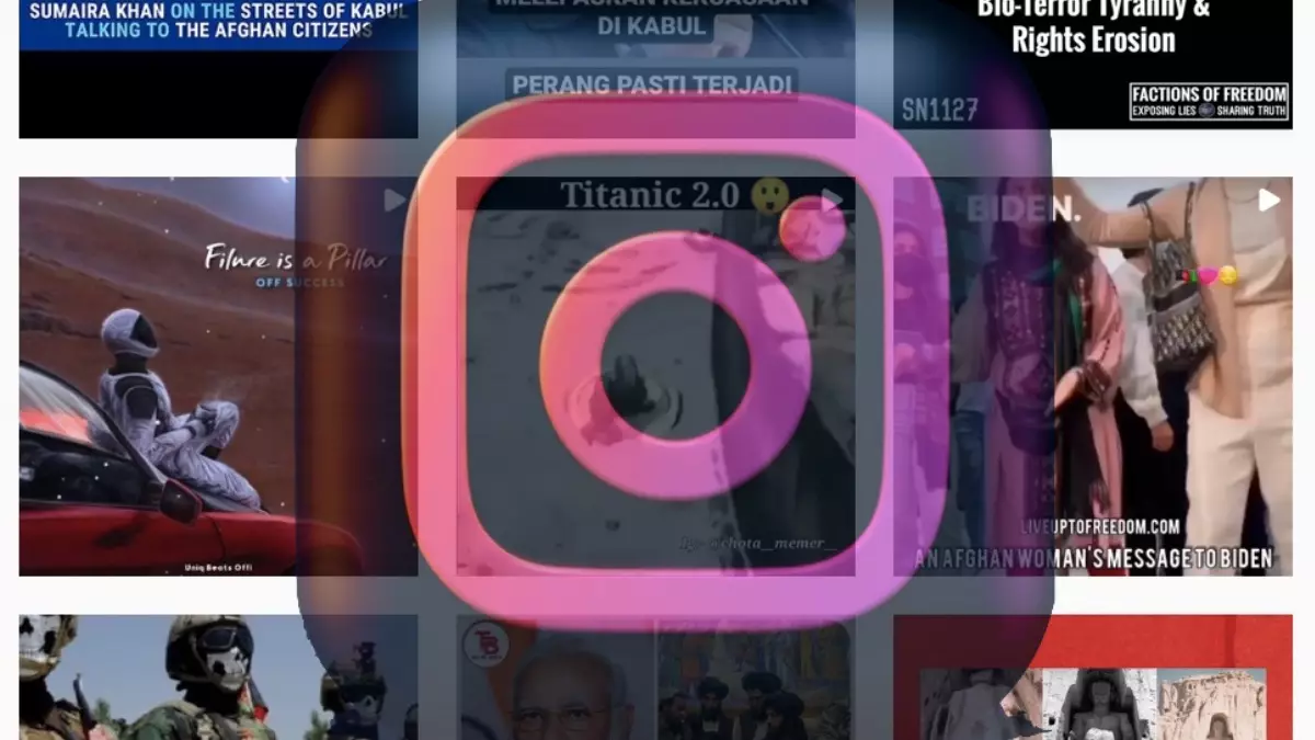 Hoe Instagram-bladsye #Taliban vir beter bereik gebruik