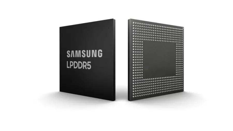 Samsung stellt den ersten 10-nm-8-GB-LPDDR5-RAM-Chip vor; Überträgt 51 GB/s