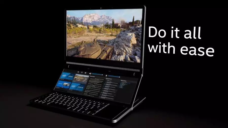 Laptop Gaming Aneh saka Intel "Honeycomb Glacier" Bener Nggawe Pangertèn