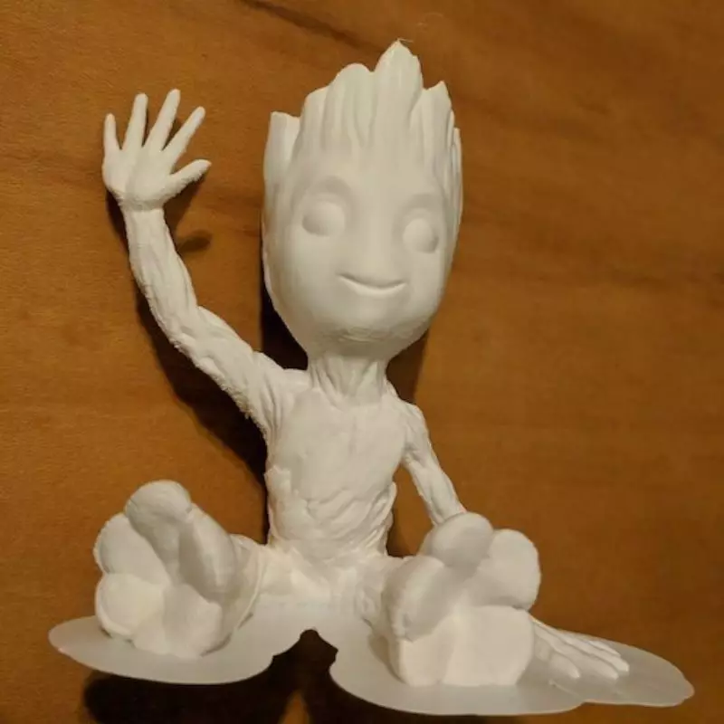 3D басып чыгарылган Groot