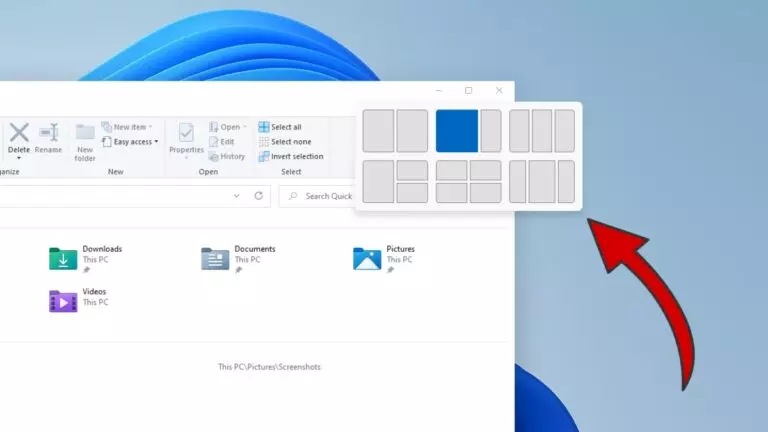 Nieuwe Windows Snapping-besturingselementen