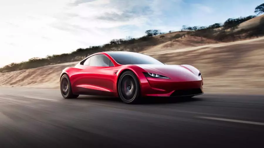 Elektriese motors vergelyk Tesla Roadster 2020