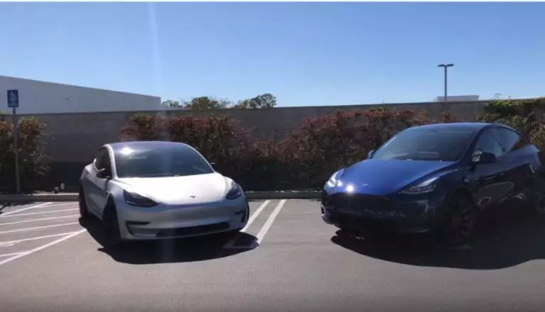Ukuran rega Tesla Model Y Vs Model 3