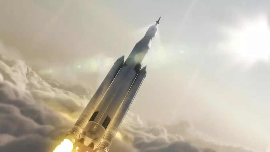 NASA bygger den mest kraftfulla raketen hittills och SLS kommer att ta människor till Mars