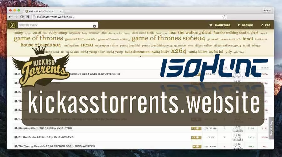 kickasstorrents.сайт isohunt зеркало