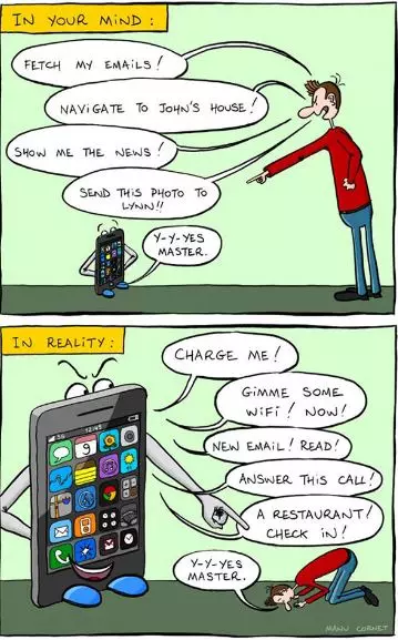 Karîkator-Ironically-Showing-Our-Smartphone-Addiction__605