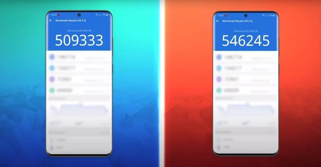 snapdragon vs exynos չափորոշիչներ