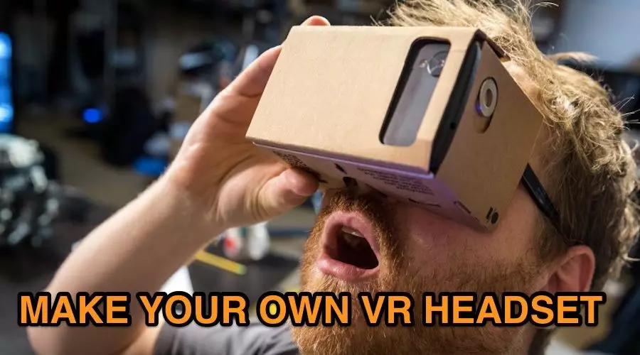 Как создать собственную гарнитуру виртуальной реальности, потратив менее 10 долларов?