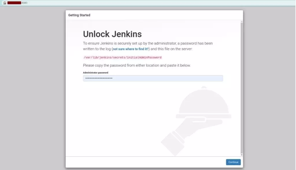 Lozinka za otključavanje jenkinsa - Kako instalirati Jenkins u Linux