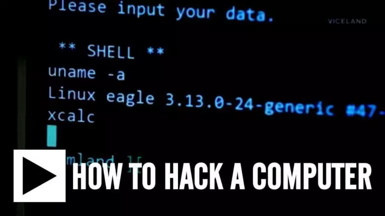Hvordan man hacker en computer