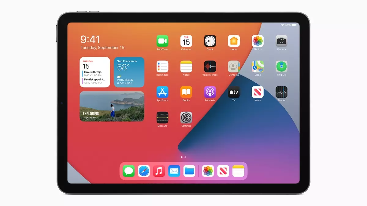 Apple lanseart nije iPad Air mei top-mounted Touch ID