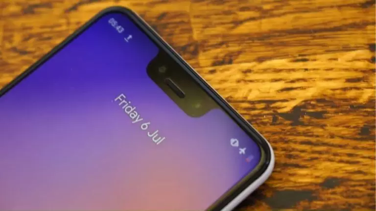 Google Pixel 3 XL ਨੌਚ