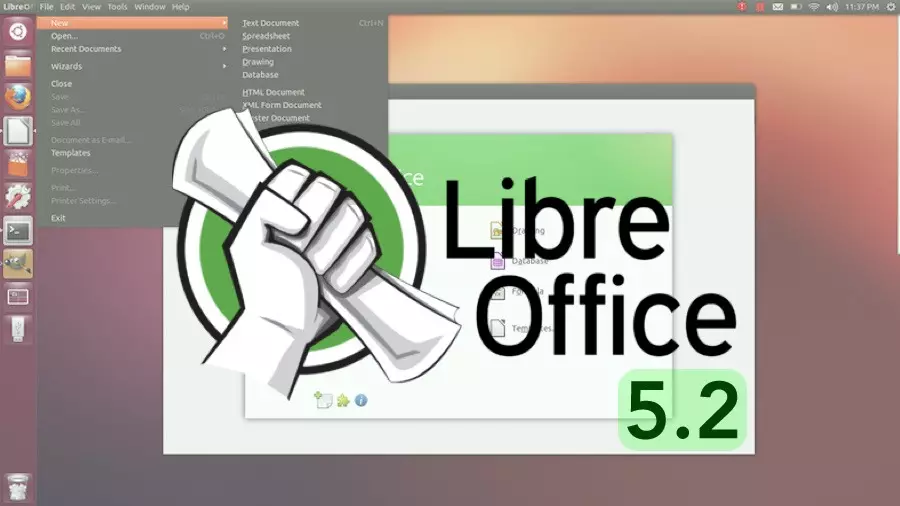 LibreOffice 5.2 'Frisk' Ħruġ, Disponibbli Għal Linux, Windows, u Mac