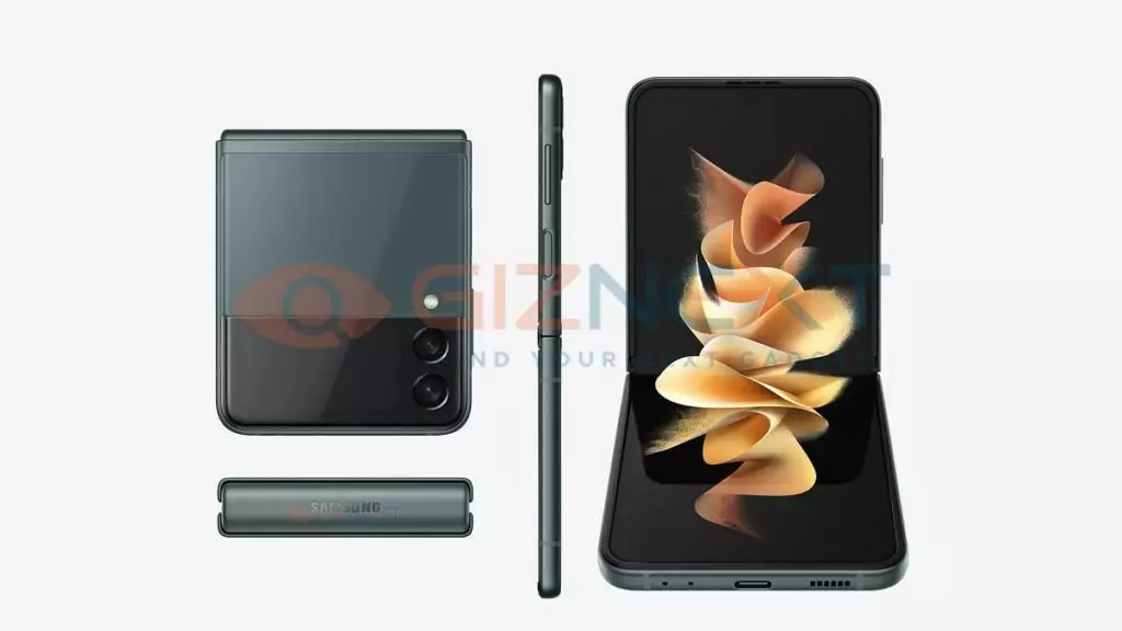 Samsung Galaxy Z Flip3 דלף שוב: ארבע אפשרויות צבע, Snapdragon 888 5587_3