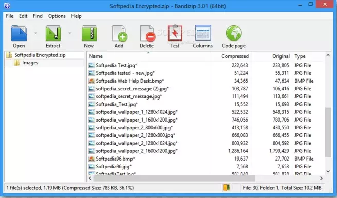 Bandizip - શ્રેષ્ઠ winzip વિકલ્પો