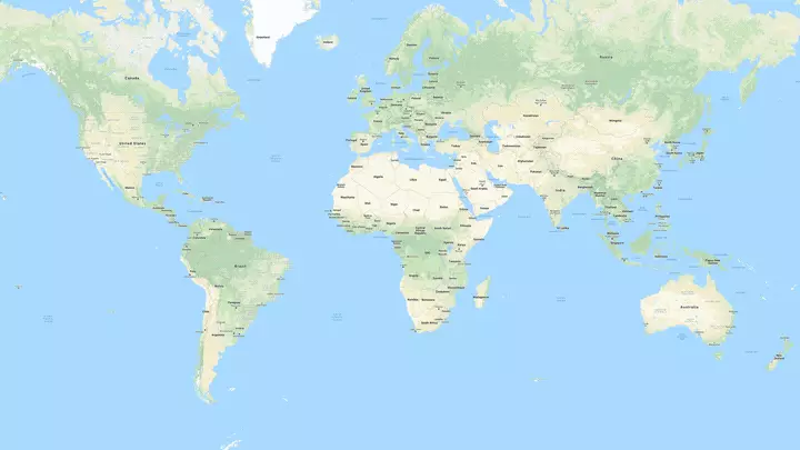 گوگل نقشا سيٽلائيٽ تصوير 98 سيڪڙو دنيا جي آبادي تي پکڙيل آهي