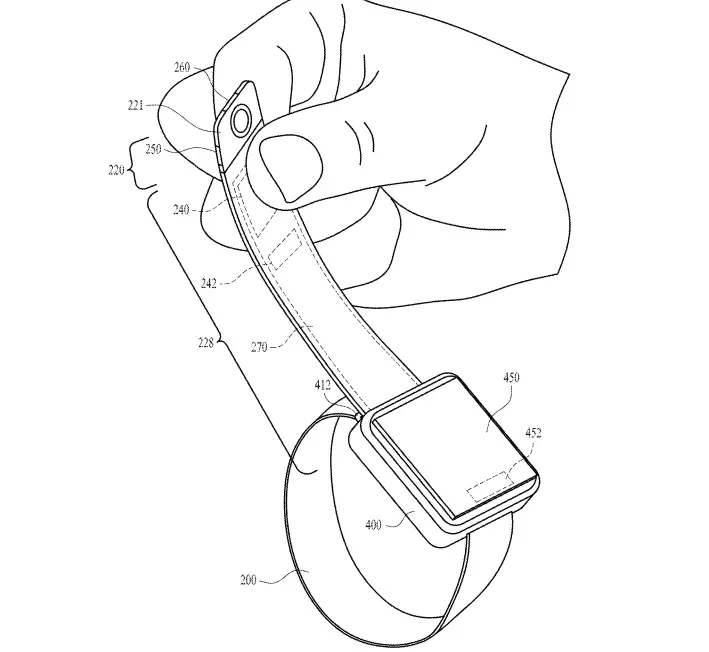 Apple watch patent