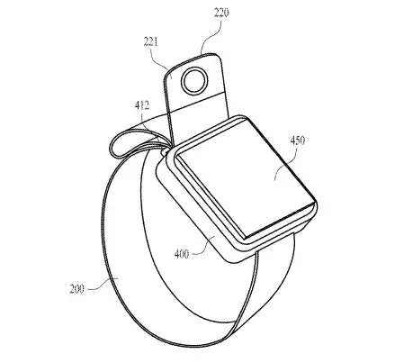 Patento de la horloĝo de Apple