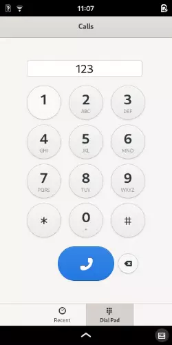 postmarketOS dialpad