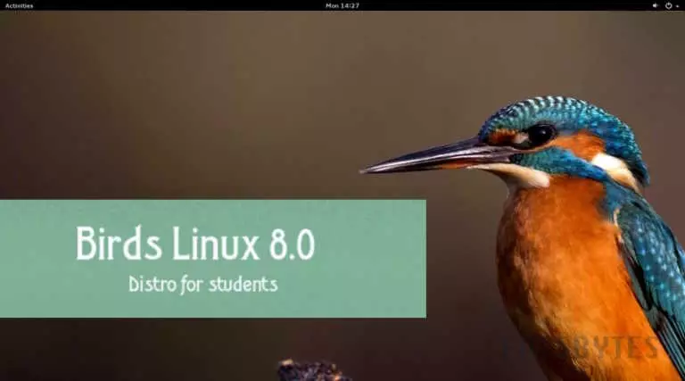 Birds-Linux_8.0 ကို ထုတ်ဝေခဲ့သည်။