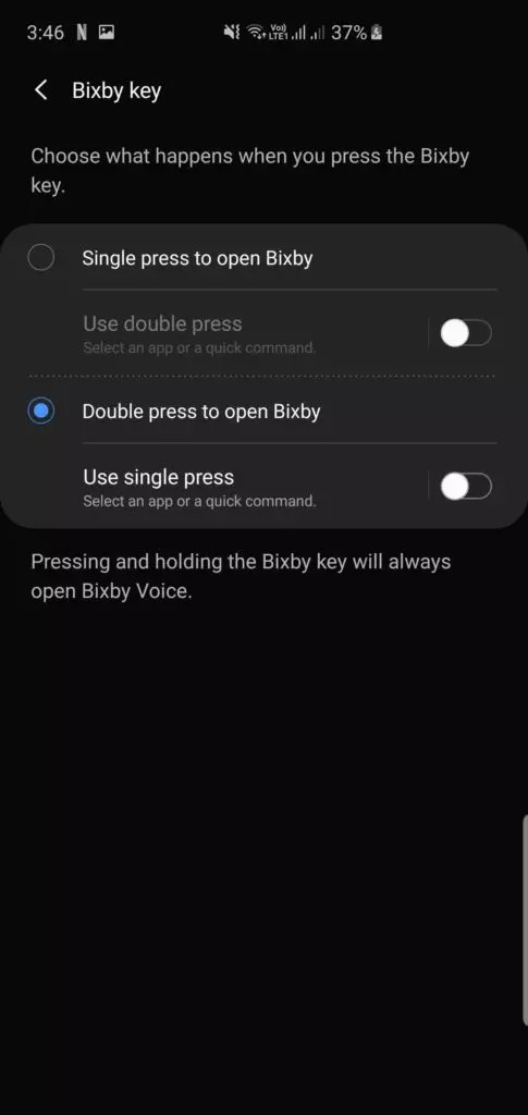Bixby auszeschalten