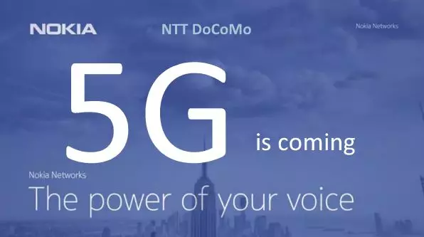 نوڪيا ۽ NTT DoCoMo 2Gbps جي رفتار تي 5G آزمائشي: MWC 2015