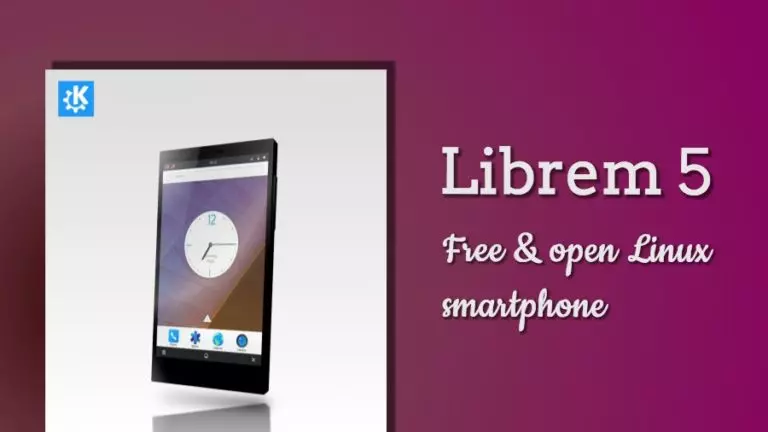 libre5 પ્યુરિઝમ ઓપન સોર્સ સ્માર્ટફોન