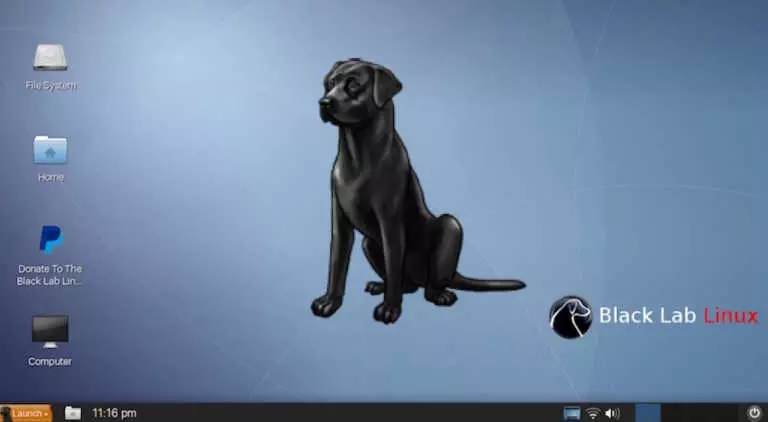 “Black Lab Linux 7.7” howpsuzlyk düzedişleri we täze programma üpjünçiligi bilen çykdy 6430_1