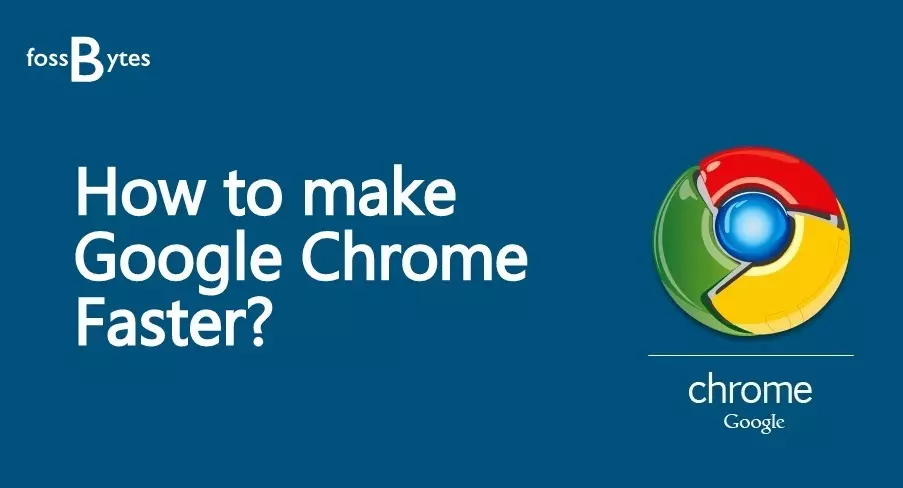 Hvordan gjøre Google Chrome raskere for nettsurfing
