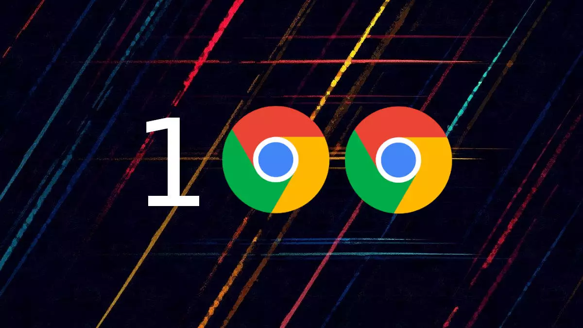 Mizajou Chrome 100 Google la finalman isit la