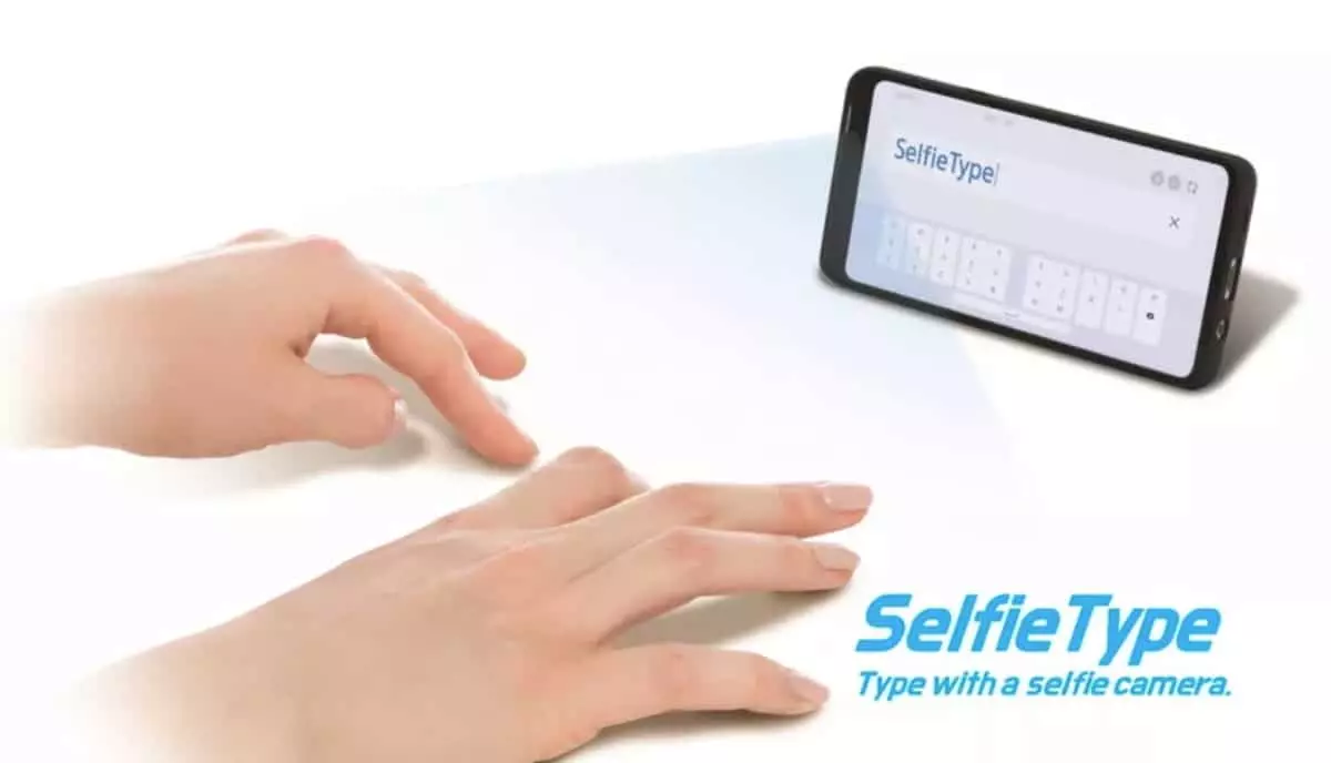 Nowa „niewidzialna” klawiatura Samsunga oparta na sztucznej inteligencji wykorzystuje aparat smartfona