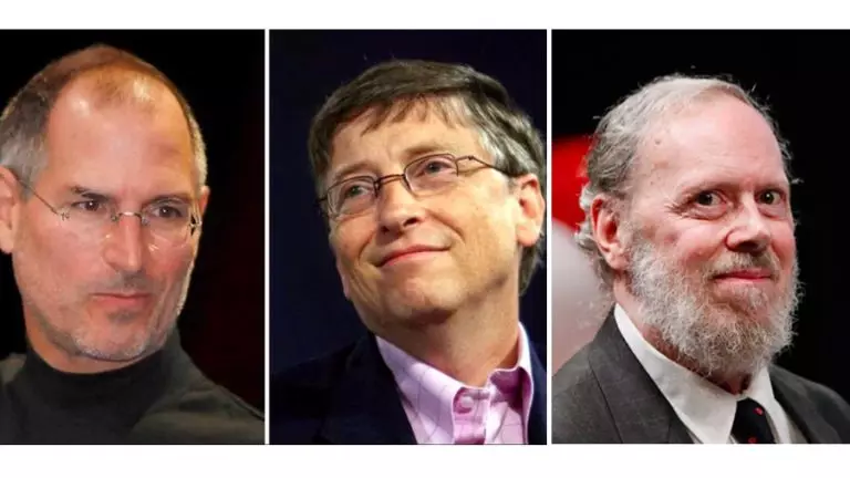 Quen é o máis grande? Dennis Ritchie, Bill Gates ou Steve Jobs? 8350_1